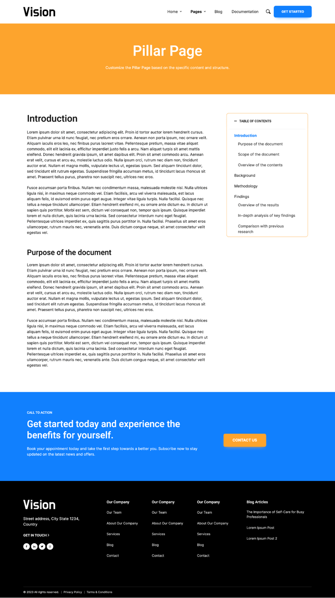 Vision Theme for HubSpot Content Hub | ClearPivot